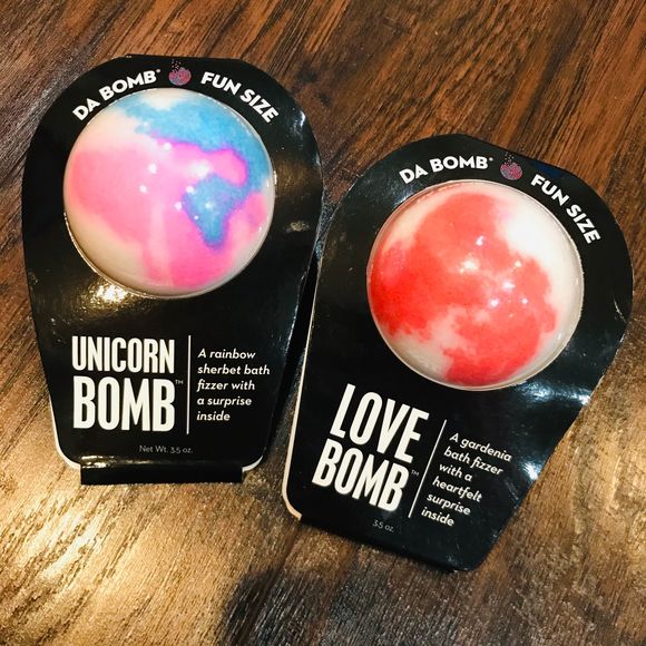 Da Bomb | Bath & Body | New Da Bomb Duo Bath Bomb Set Love And Unicorn ...